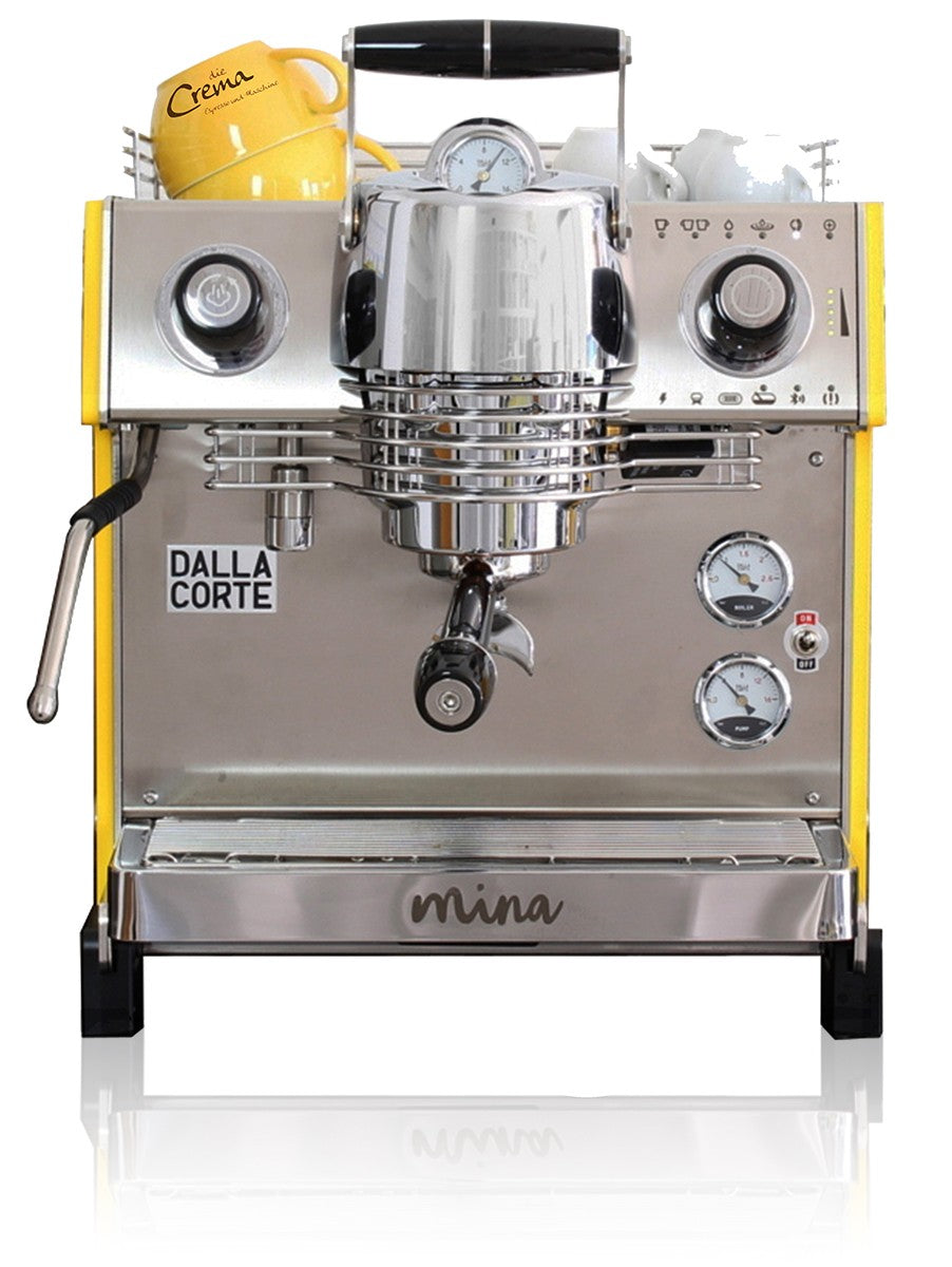 Dalla Corte Mina yellow dual boiler with flow control – DieCrema